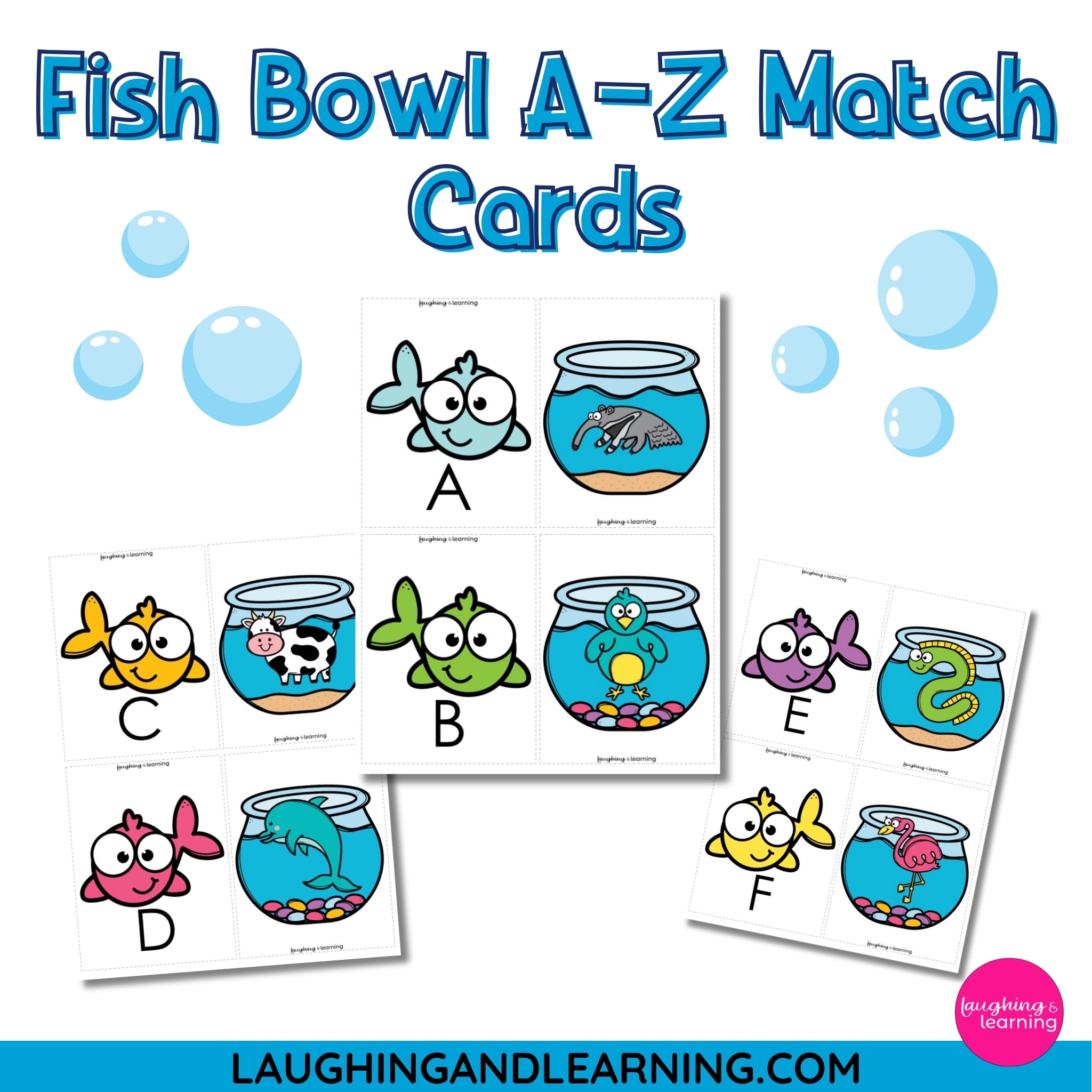 Beginning Sounds Fishbowl – Phonics Game for Preschool – Laughing ...